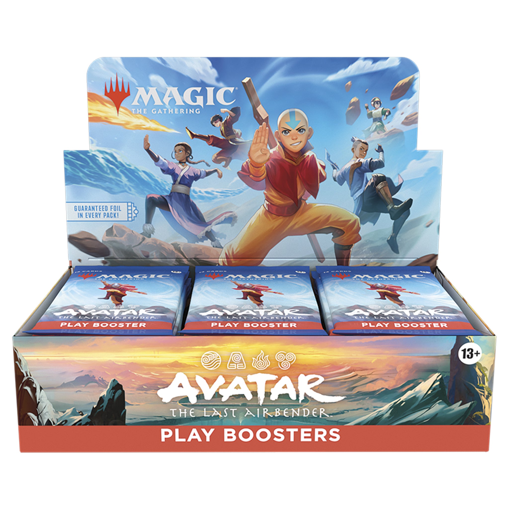 Avatar: The Last Airbender Play Booster Box (30 Play Booster Packs ...